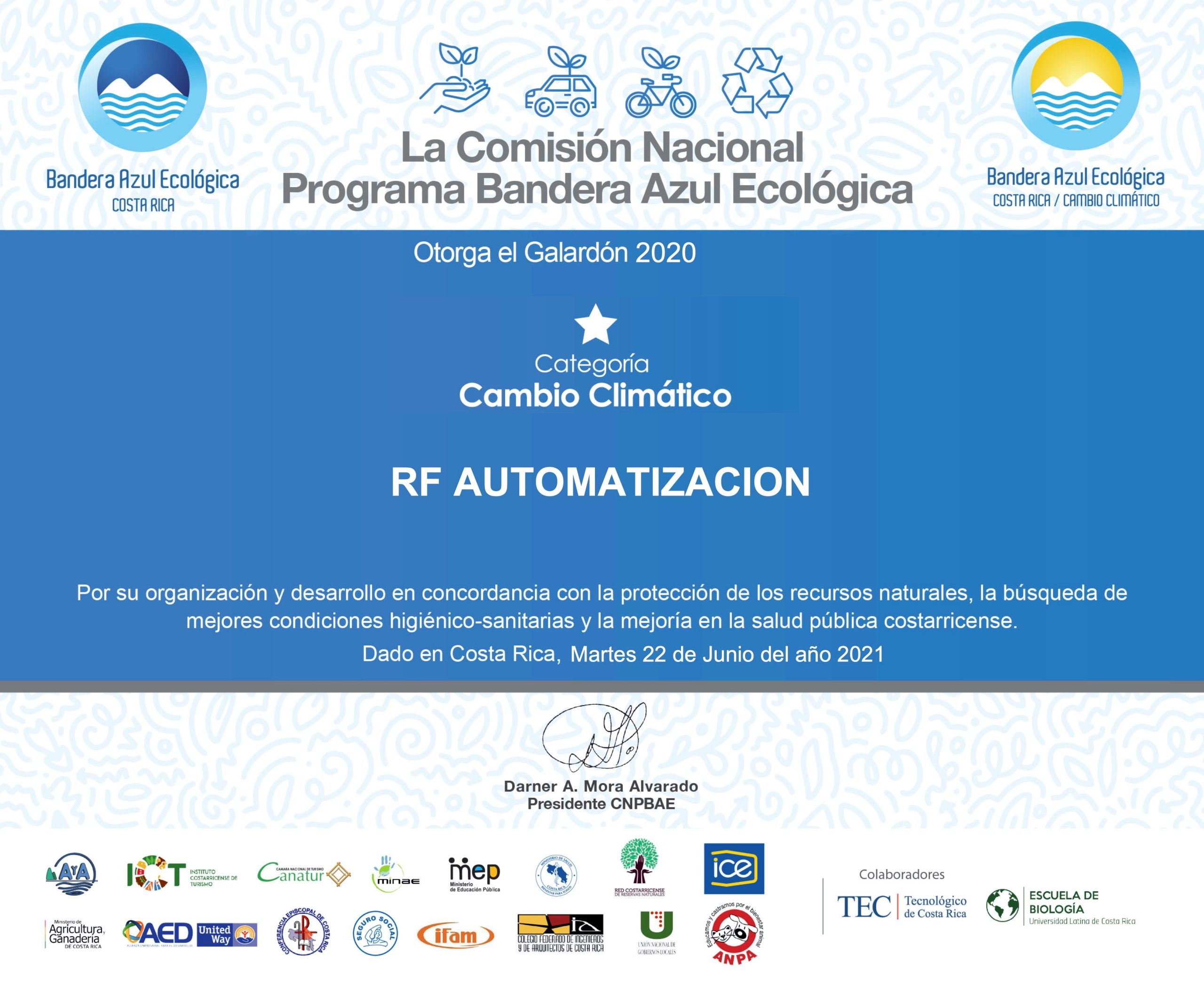 RF AUTOMATIZACIÓN S.A - Essential Costa Rica