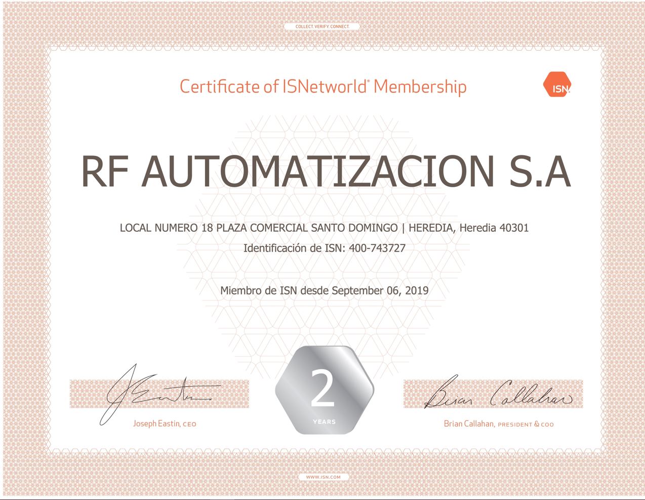 RF AUTOMATIZACIÓN S.A - Essential Costa Rica